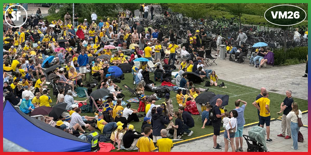 Bildextra: Från Malmö till Houston – svenska fans laddar upp - SvenskaFans