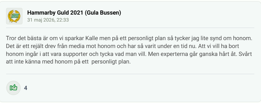 Hammarby har nått vägs ände med Kalle Karlsson – ta in Rydström nu ...